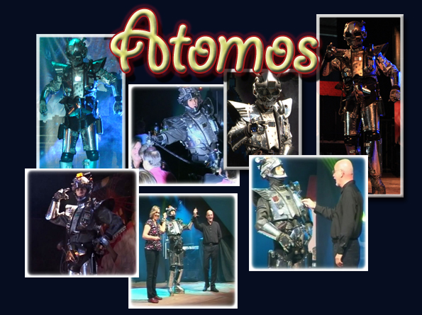 Atomos the robot - speciality acts - attraction visuelle - quovadisshow.com